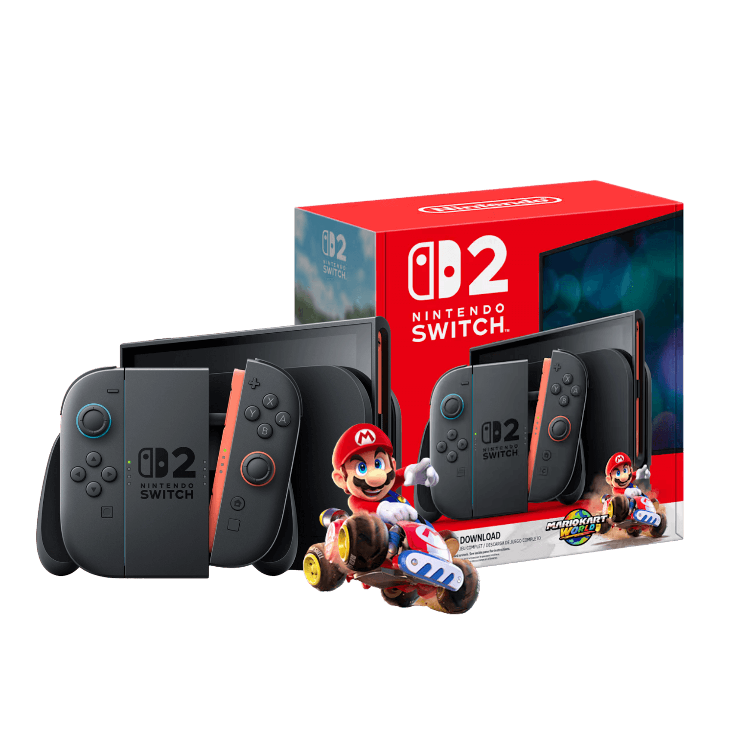 Nintendo Switch 2 Super Mario Combo 3v Fejzo